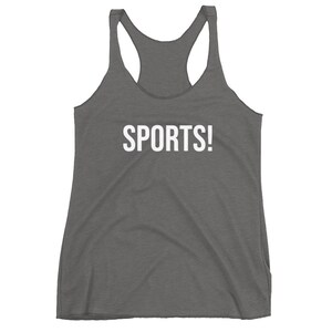 Funny Sports Tank Top Women, Go Sports Shirt, Go Team Shirt, Funny ...