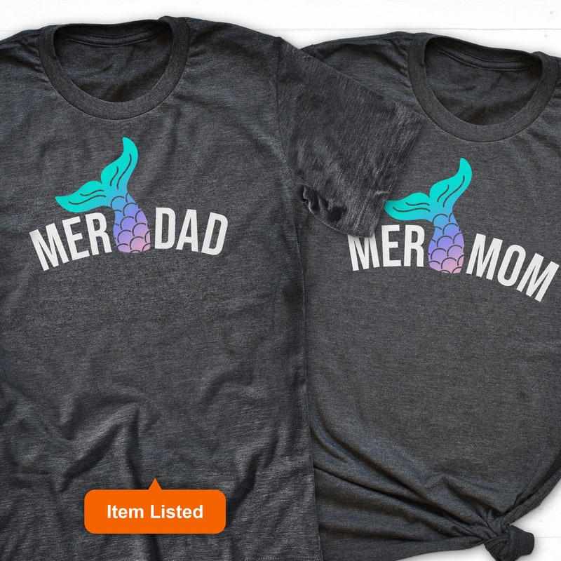 Mermaid Dad Shirt - Etsy