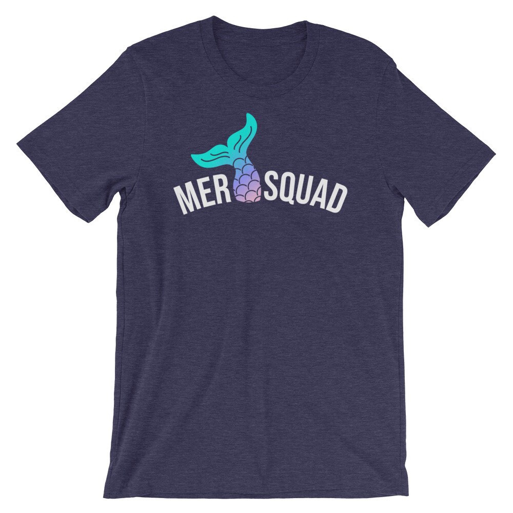 Team Mermaid Shirt Mermaid Squad Shirt Mermaid Parents Tee | Etsy