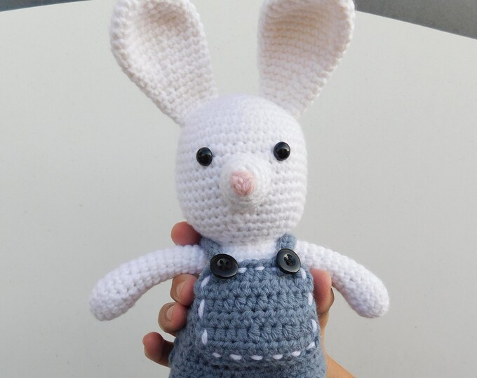 Crochet Bunny Rabbit Amigurumi Bunny Rabbit Stuffed Bunny - Etsy