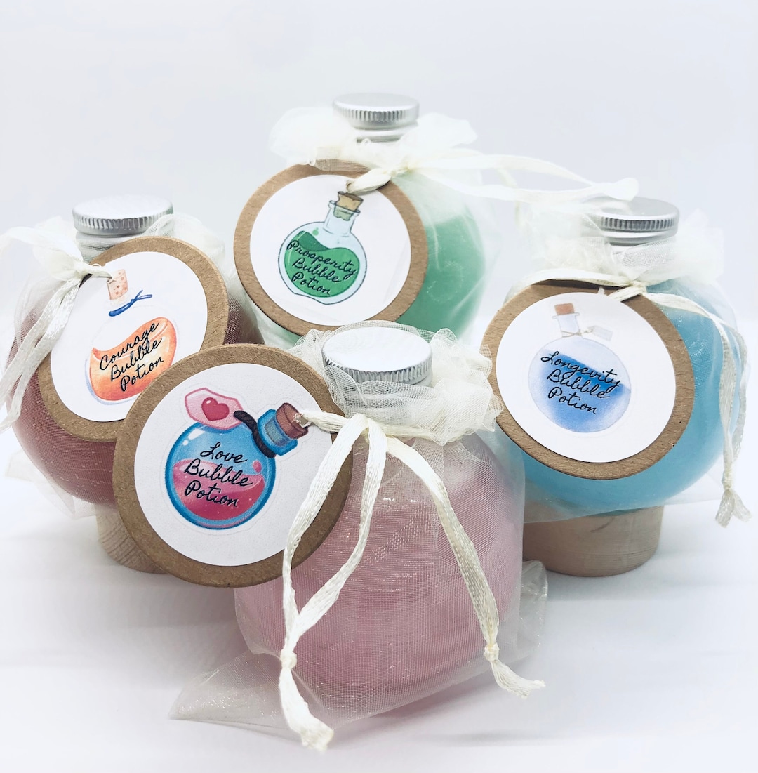 Potion Bubble Bath Favors - Etsy