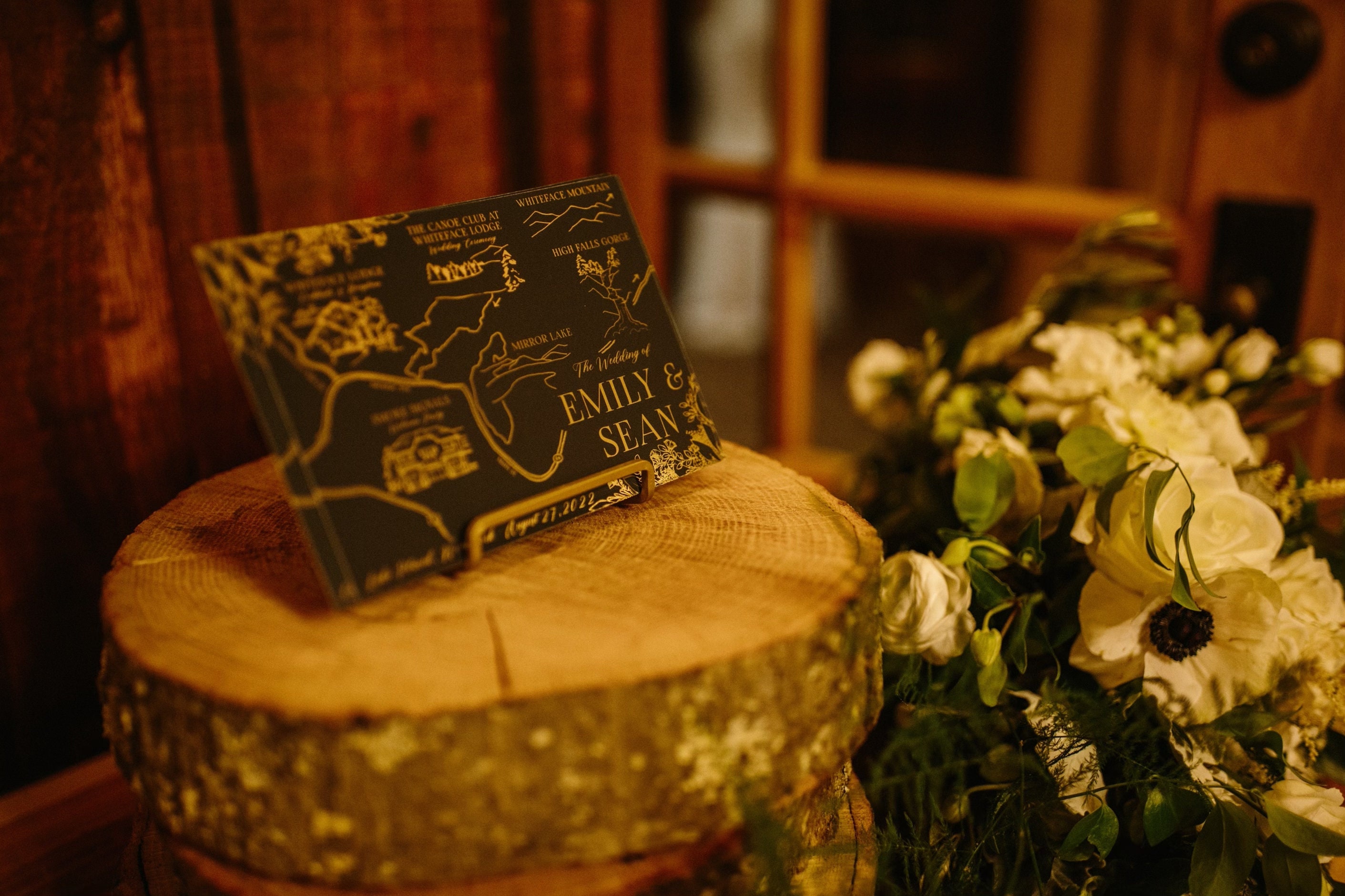 Custom Handmade Wedding Map - Etsy