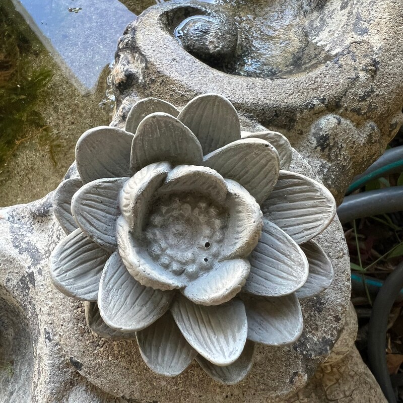 Concrete Flower - Etsy