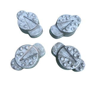 Ladybug, Concrete Planter Feet, Set of 3 or 4, 4″ X 3 5/8 X 1 ″ Deep ...