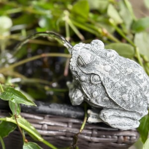 Frog Fountain Garden Water Feature - Etsy