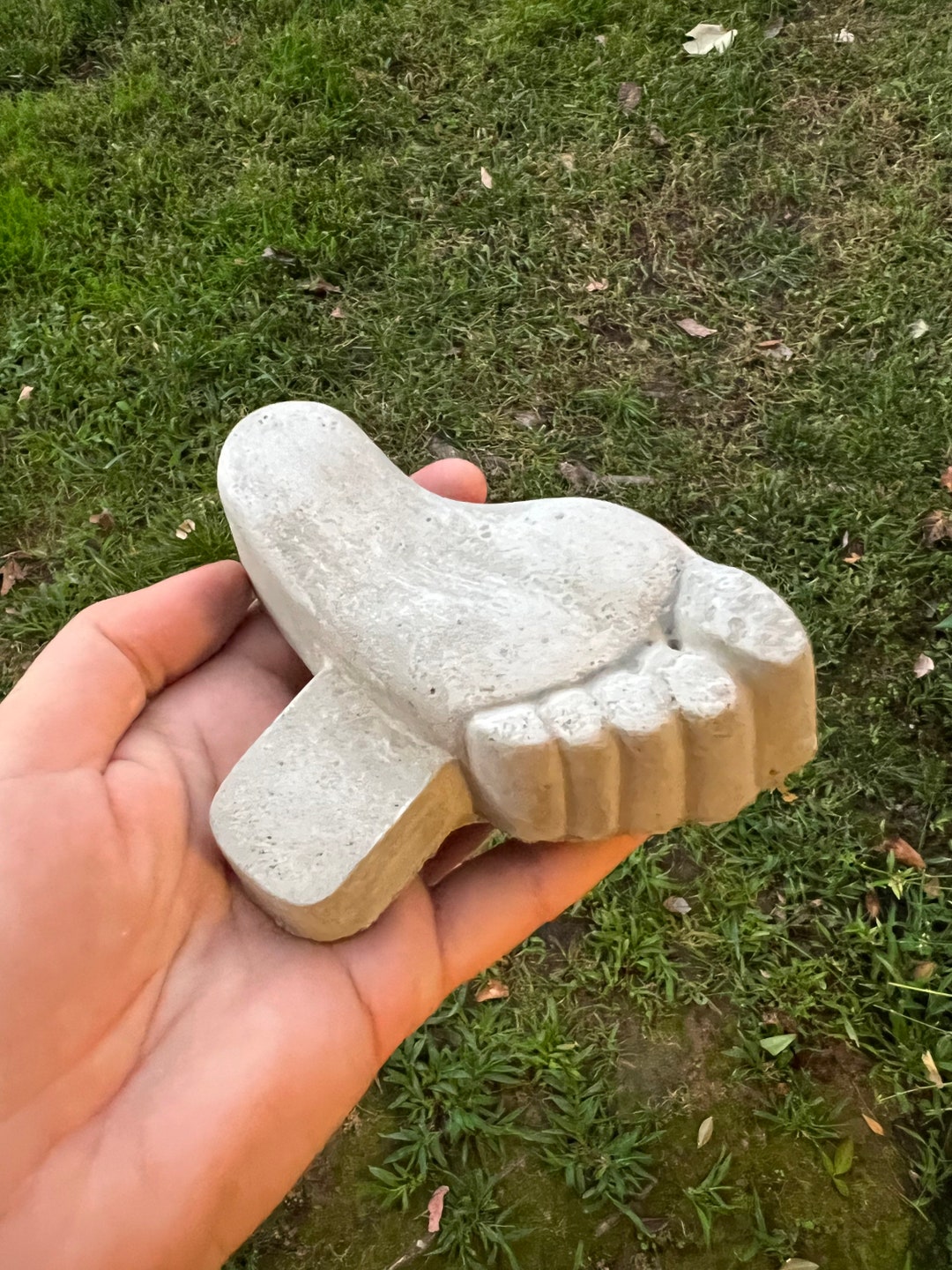 Foot Concrete Planter Feet, 4 5/8″ X 3 1/2 X 1 1/4″ Deep, Pot Feet ...