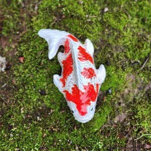 Concrete Koi Fish, Garden Sculpture, Statues, Koi Art, Garden Art ...