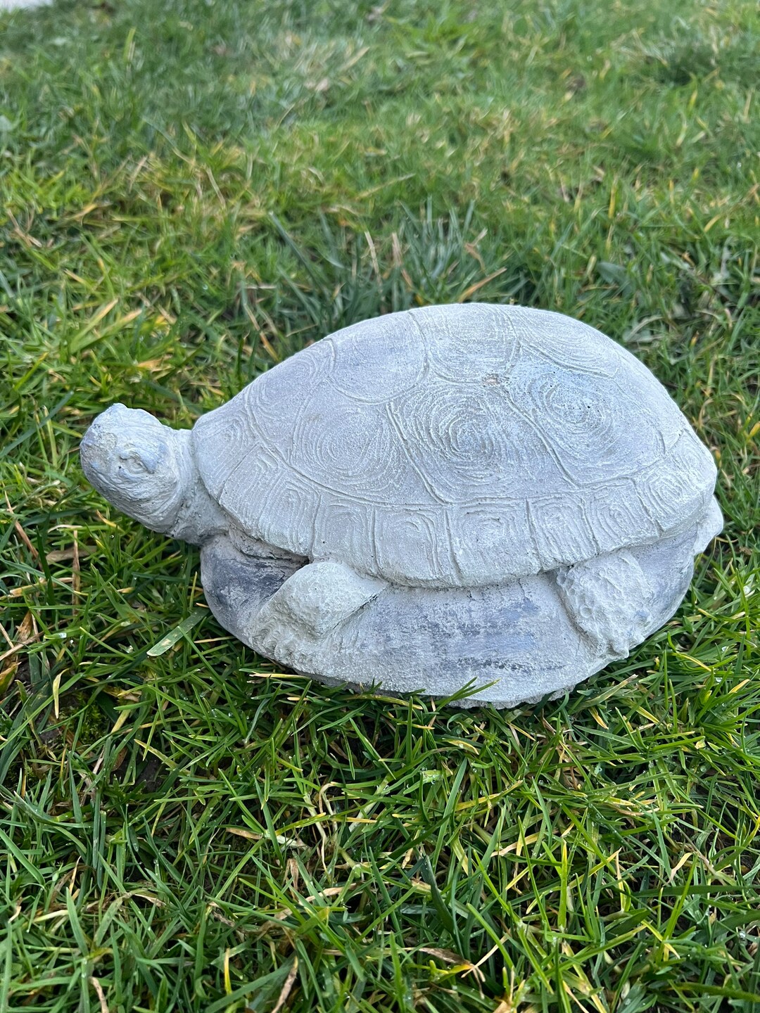 Concrete Snapping Turtle Statue, Turtle Gifts, Pond Decor, Turtle ...