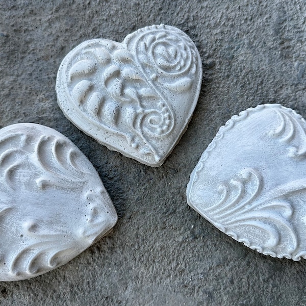 Concrete Heart - Etsy