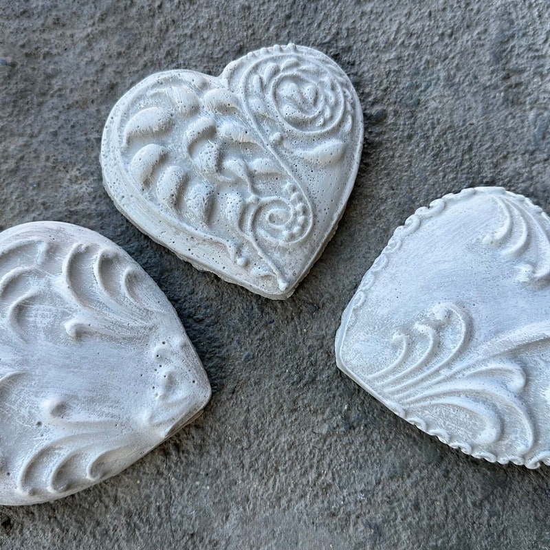 Concrete Heart - Etsy