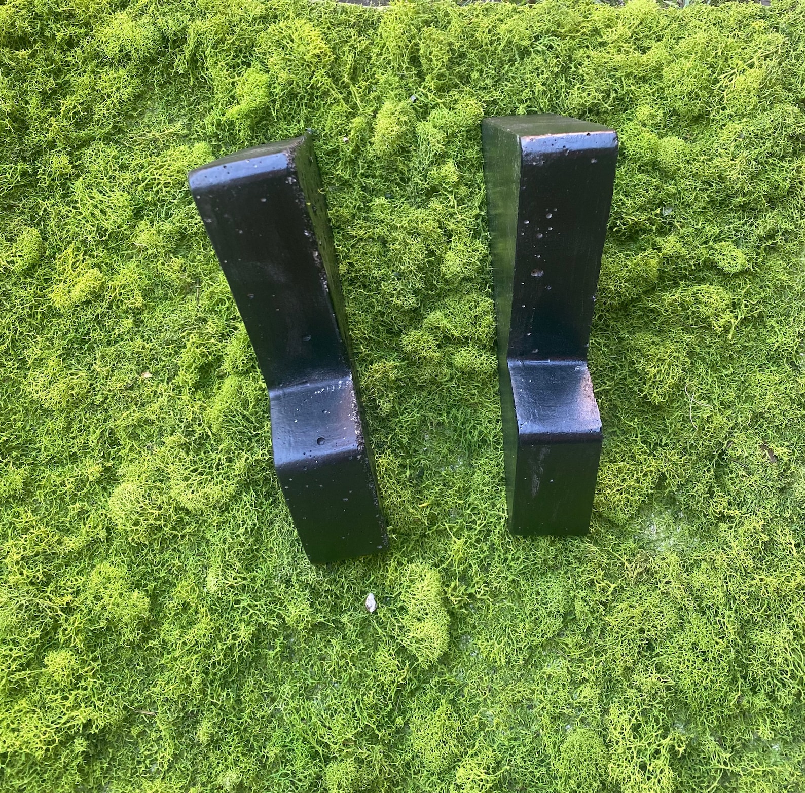 Plaque and Stepping Stone Holder, Concrete Holder, Garden Décor ...