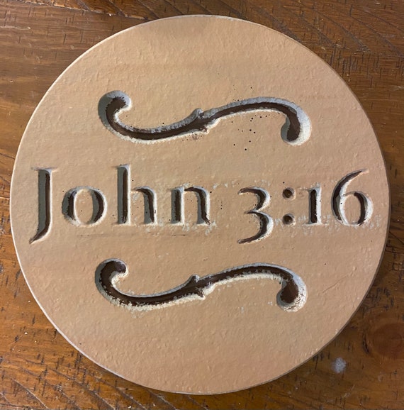 Bible Verse Wall Art Stepping Stone Garden Plaque Bible | Etsy