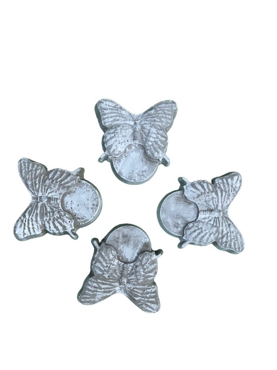 Butterfly Planter Feet Concrete Pot Feet Set of 3 or 4 - Etsy