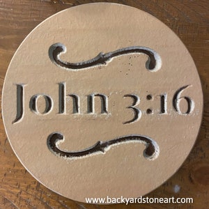 Bible Verse Wall Art, Stepping Stone, Garden Plaque, Bible Verse Sign ...