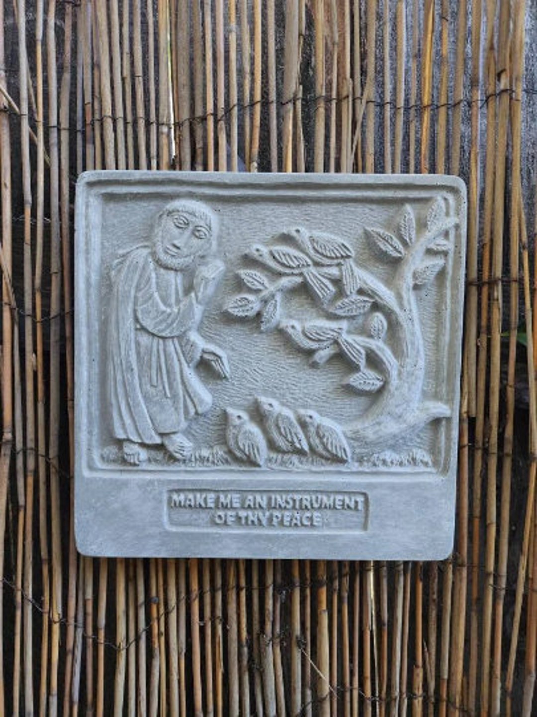 St. Francis Plaque, St Francis Prayer, Christian Art, Christian Gifts ...