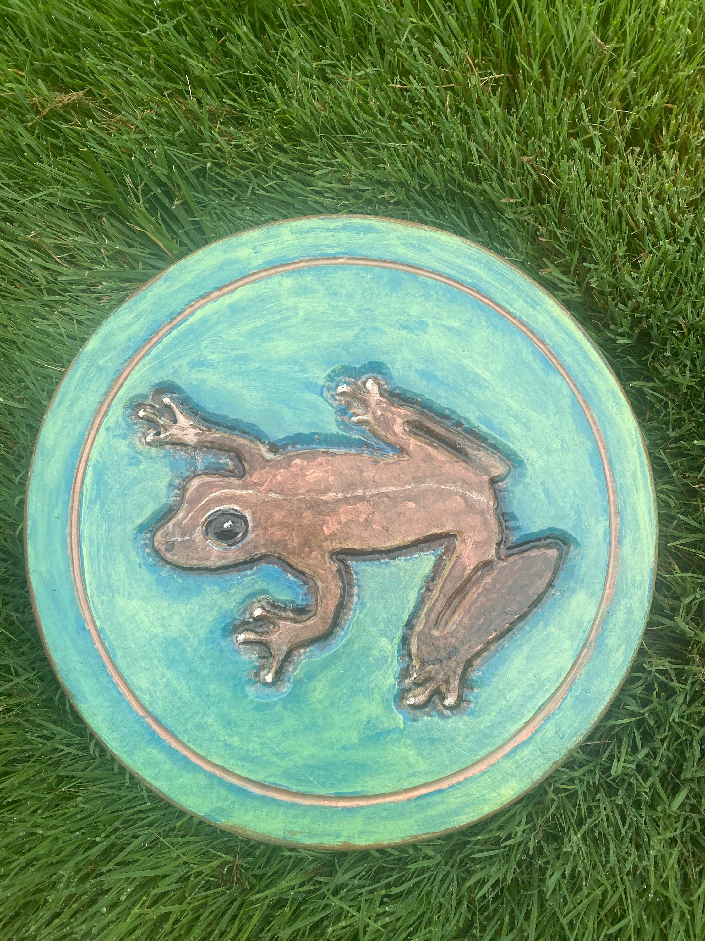 Tree Frog Stepping Stone Garden Stone Garden Decor Garden - Etsy