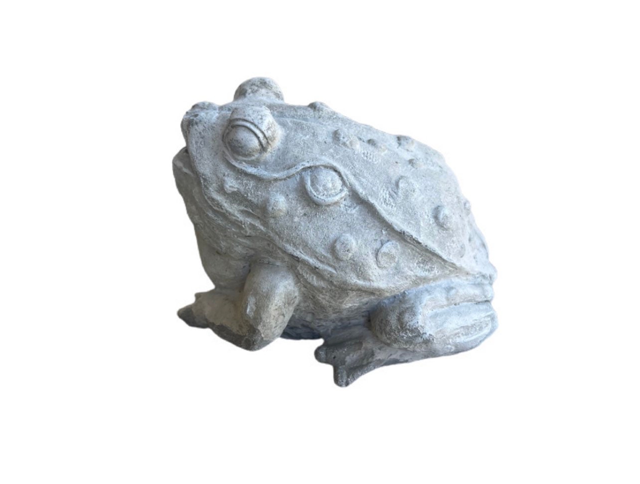 Concrete Bullfrog Statue Stone Toad | Etsy