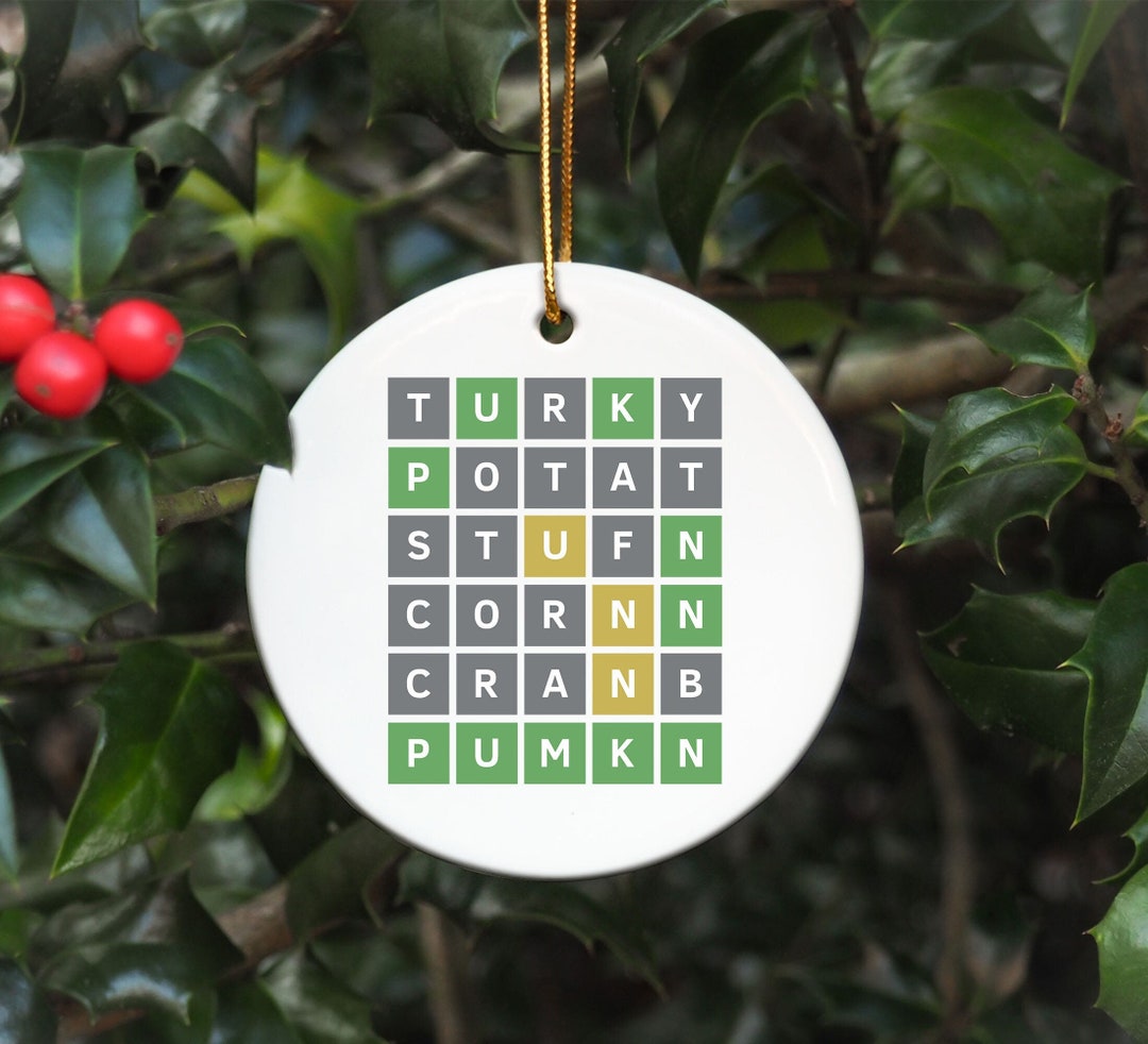 Custom Wordle Ornament Personalized Wordle Gift Funny Wordle - Etsy
