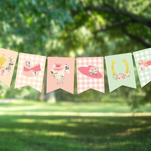 Spring Kentucky Derby Banner, Derby Buntings, Kentucky Derby ...