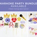 Karaoke Party Photo Booth Props Rock Star Pop Star Hip Hop - Etsy