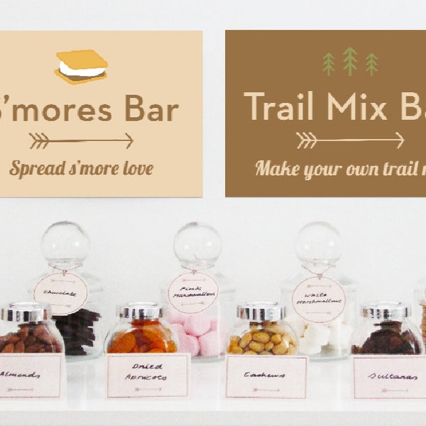 Trail Mix Sign - Etsy