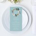 Beach Christmas Party Menu Template, Summer Christmas Menu, Tropical ...