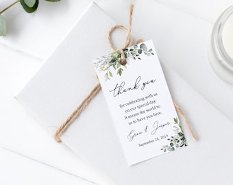 Personalized Wedding Thank You Labels Wedding or Bridal - Etsy