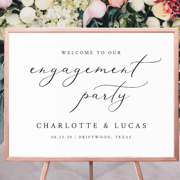 Engagement Party Sign - Etsy Australia