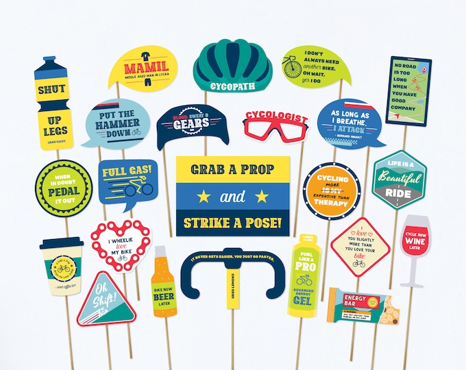 Karaoke Party Photo Booth Props, Rock Star, Pop Star, Hip Hop, Karaoke ...