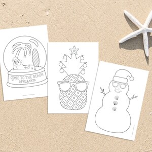 Aussie Christmas Colouring Activity, Australian Christmas Kids Activity ...