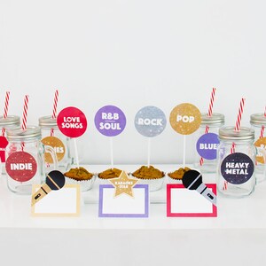 Karaoke Party Decorations, Karaoke Photo Booth Props, Karaoke Night ...