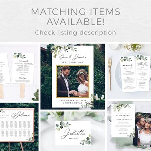 Rustic Seating Chart Template Rustic Seating Cards Rustic | Etsy