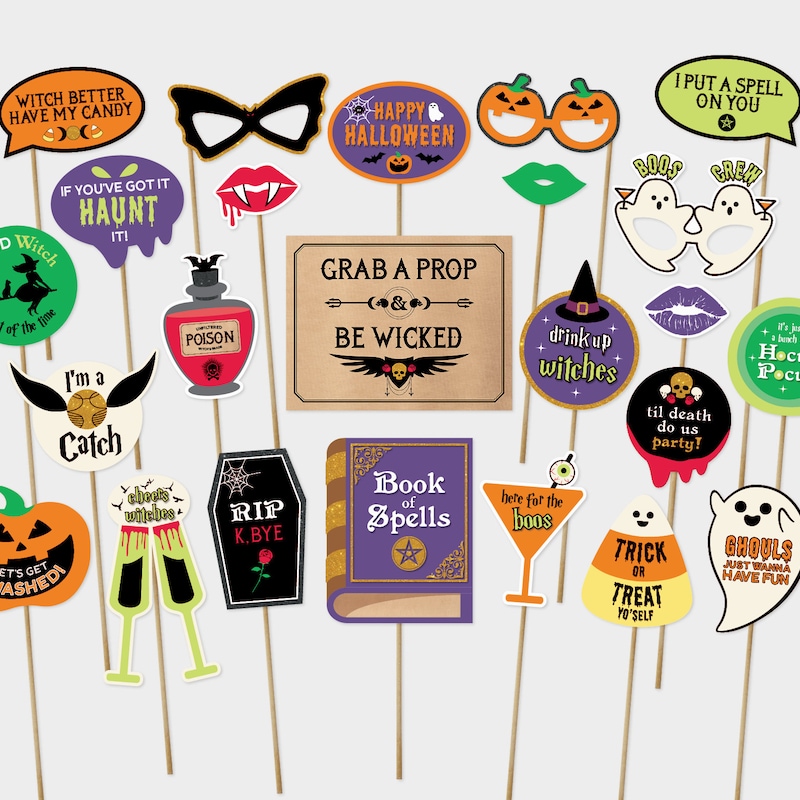 Fall Photobooth Props - Etsy