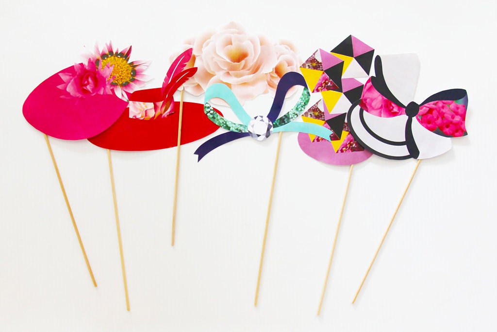 Melbourne Cup Props, Derby Photo Booth Props, Derby Decorations, Derby ...