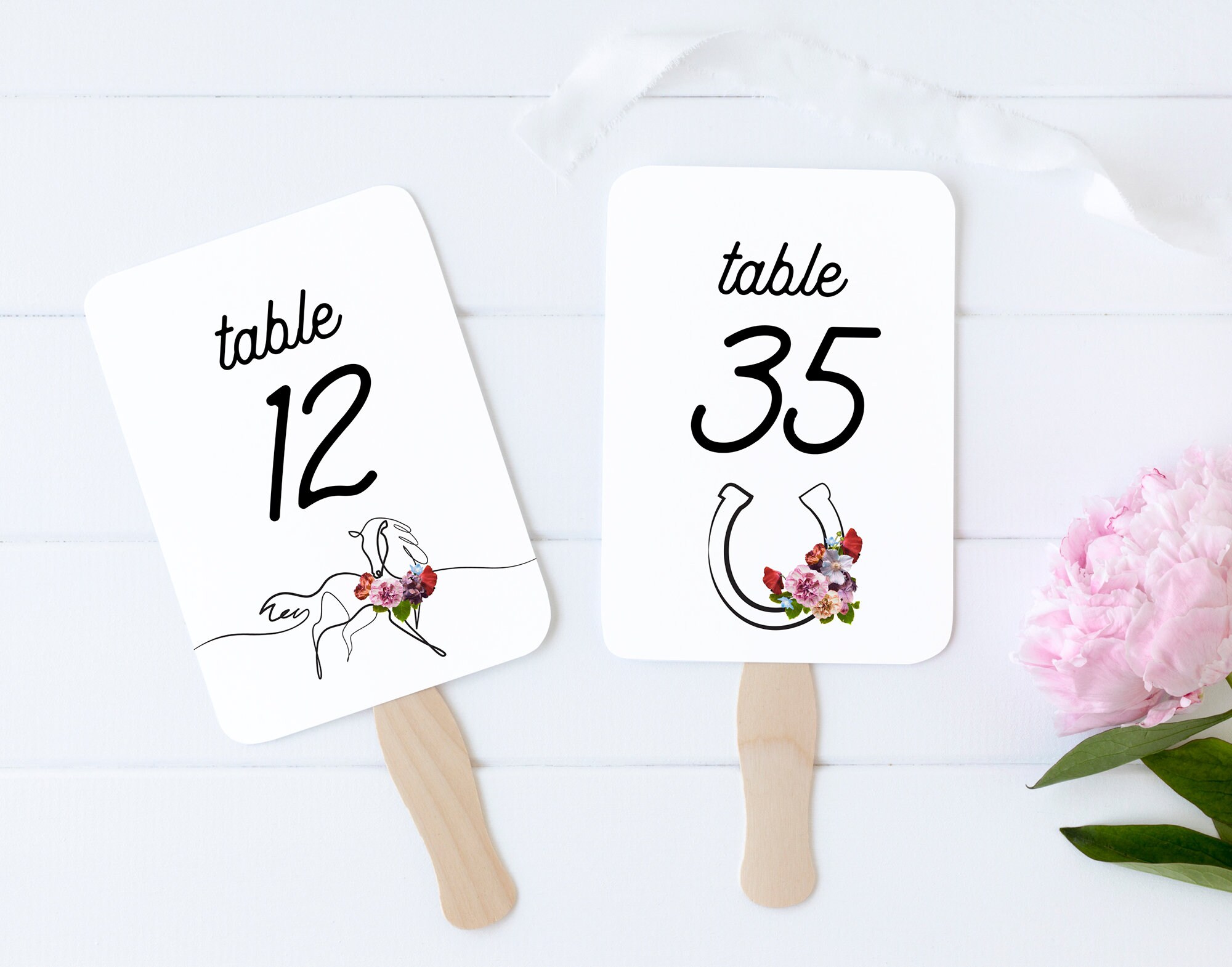 Melbourne Cup Table Number Template, Seating Card, Table Decor, Table ...