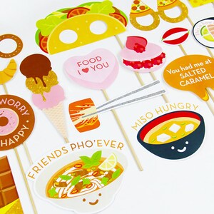 Foodie Props, Potluck Party Props, Potluck Party Decorations, Food ...