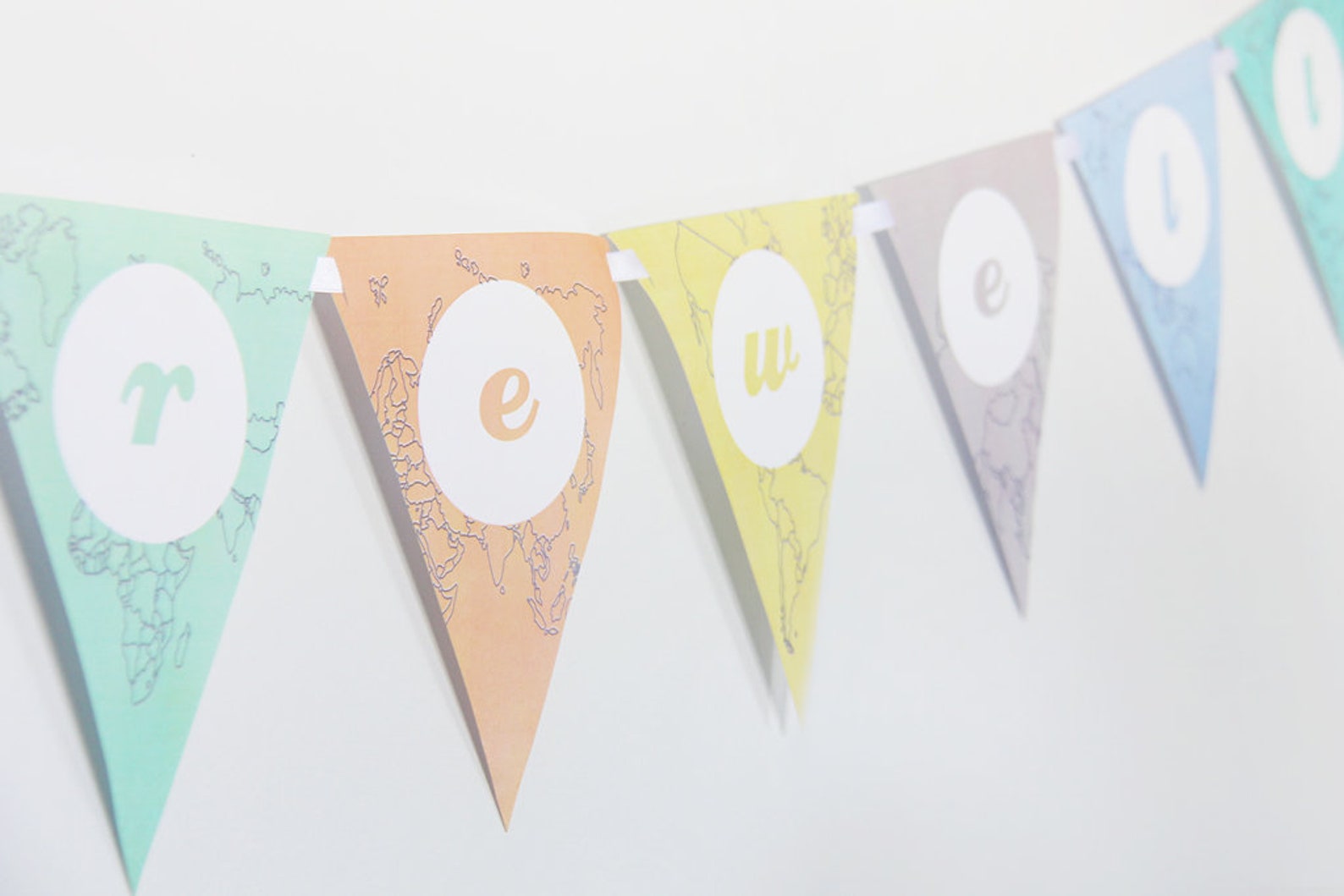 Farewell Banner Printable Farewell Bunting Bon Voyage World | Etsy ...