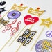 Karaoke Party Photo Booth Props Rock Star Pop Star Hip Hop - Etsy