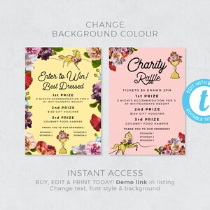 Melbourne Cup Poster Template, Best Dressed, Prizes, Melbourne Cup ...