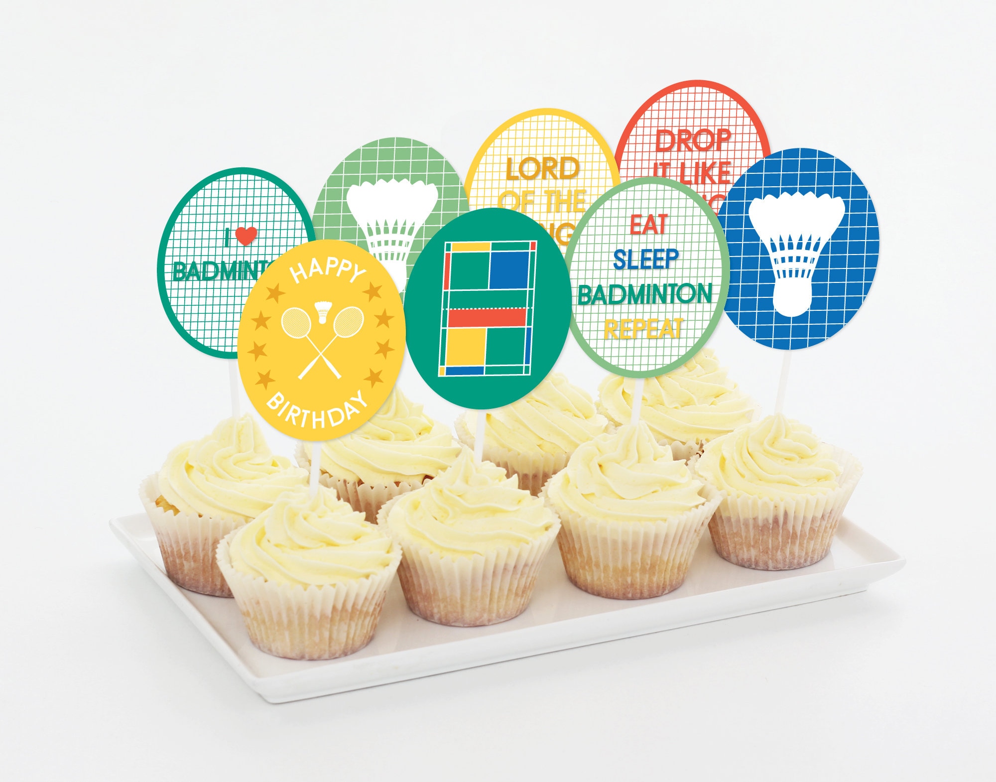 Badminton Birthday Decorations Badminton Props Party - Etsy