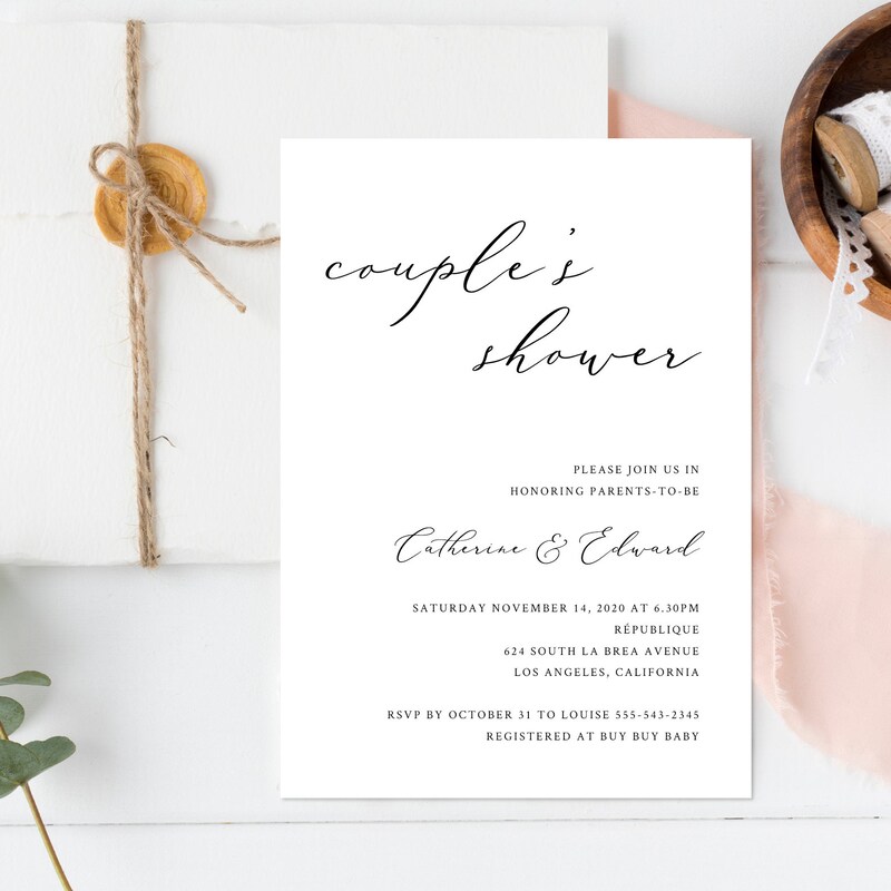 Couples Shower Invitation - Etsy