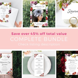 Melbourne Cup Welcome Sign Template, Melbourne Cup Poster, Luncheon ...