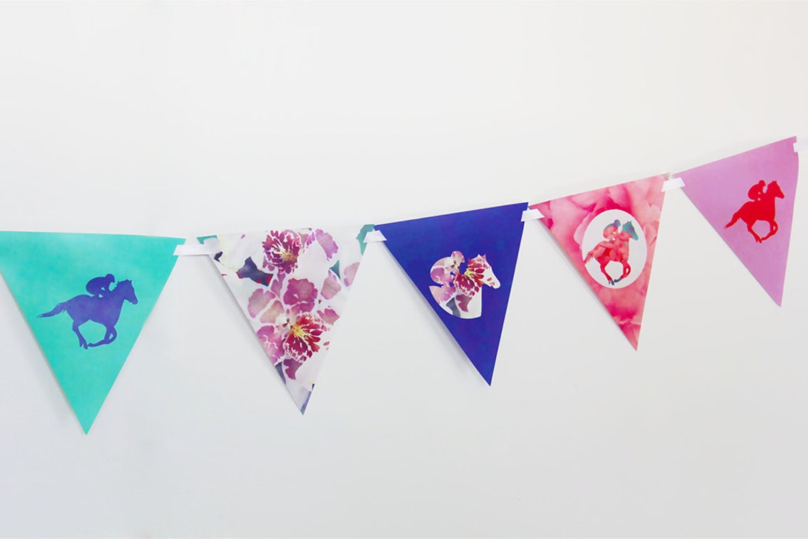 Melbourne Cup Banner, Derby Buntings, Derby Banner, Melbourne Cup ...