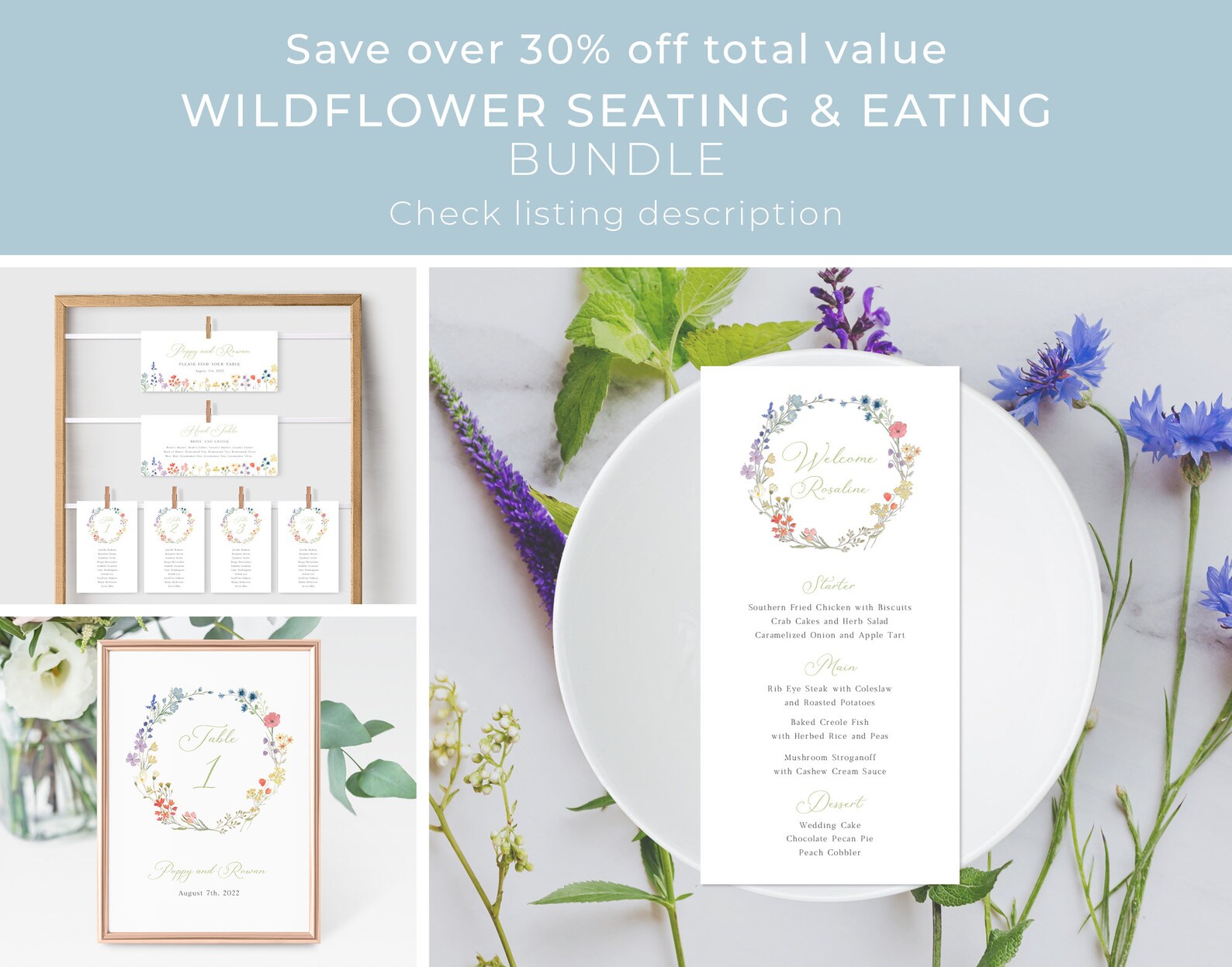 Wildflower Custom Sign Template Wildflower Wedding Sign - Etsy Australia