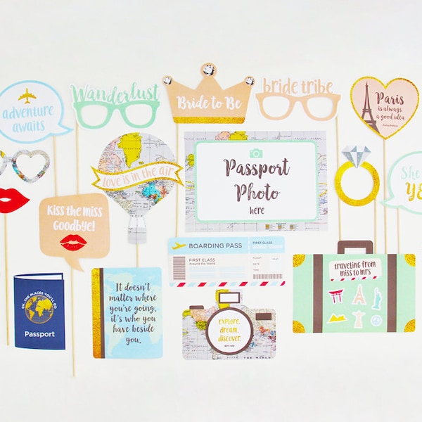 Travel Theme Party - Etsy