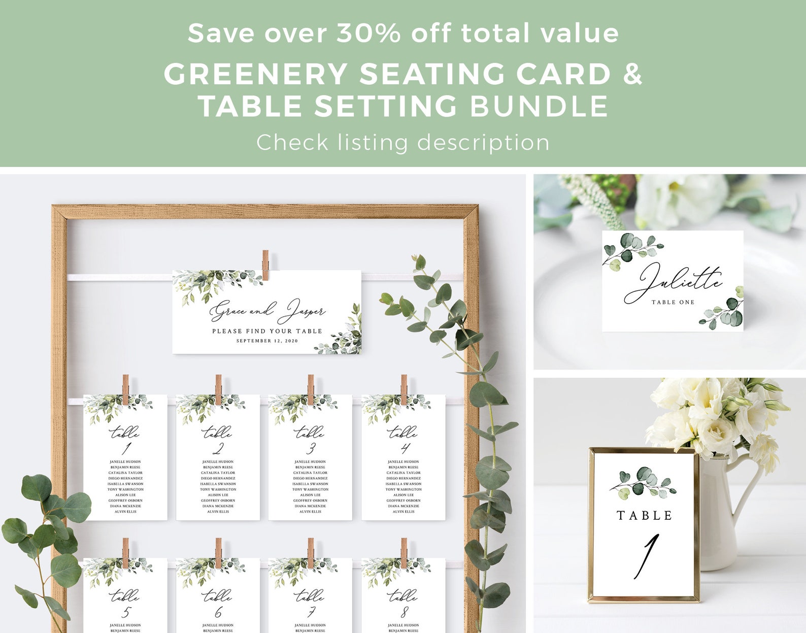 Rustic Seating Chart Template Rustic Seating Cards Rustic | Etsy
