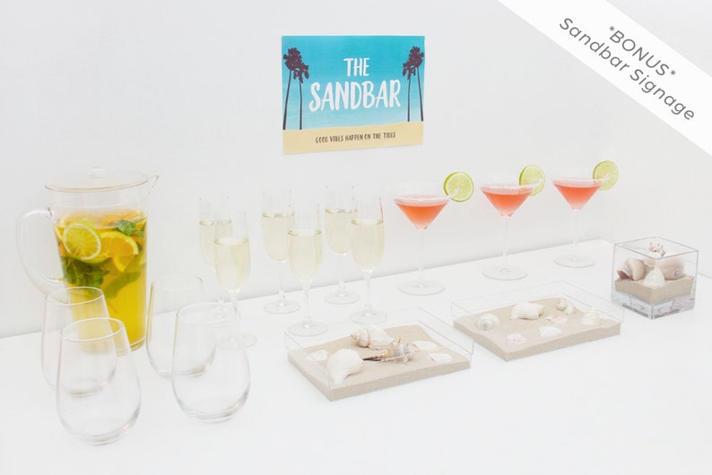 Beach Photo Booth Props Summer Party Props Beach Party - Etsy