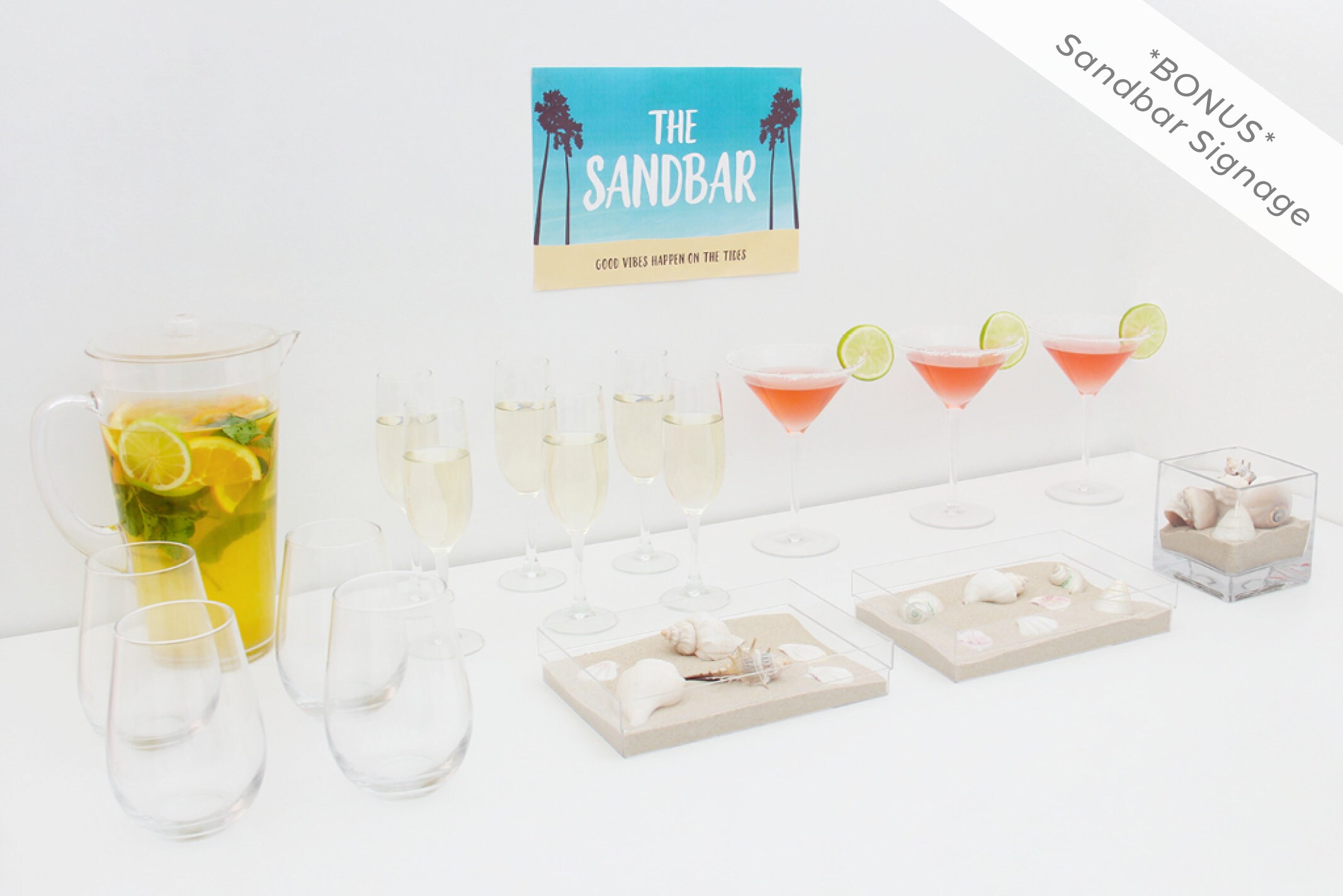 Beach Photo Booth Props Summer Party Props Beach Party - Etsy