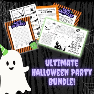 Halloween Activity Printables | Halloween Party Games | Maze ...