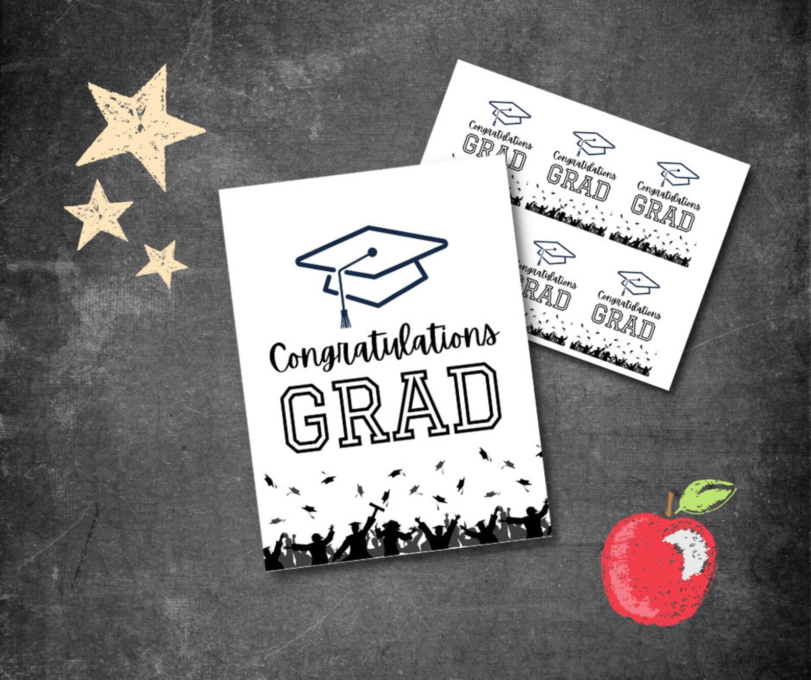 Graduation Gift Tag Printable | Graduation Printable | DIY Graduation ...